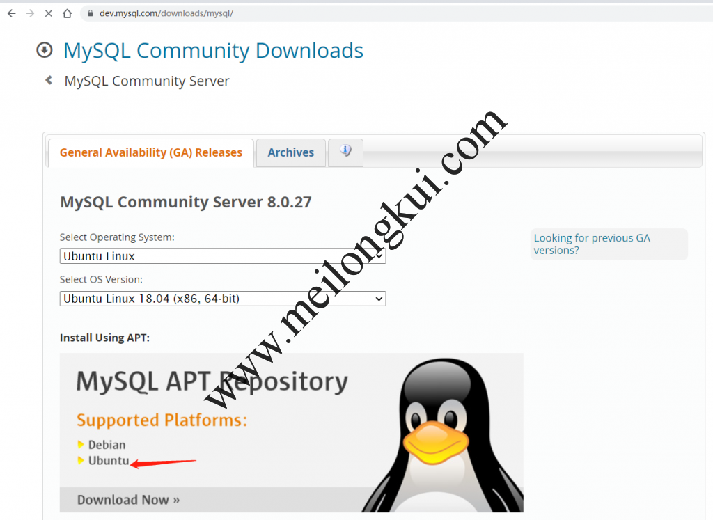 Ubuntu 18 04 MySQL 8 x 